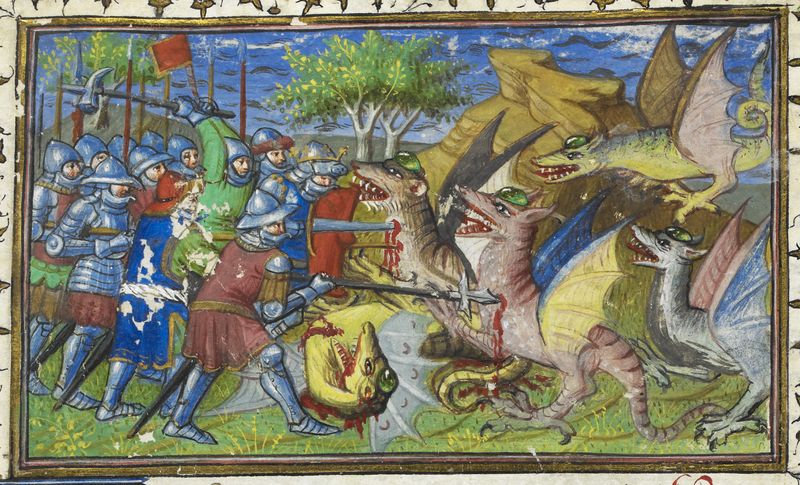 gūþ-floga – Old English Wordhord