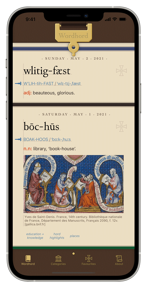 App – Old English Wordhord